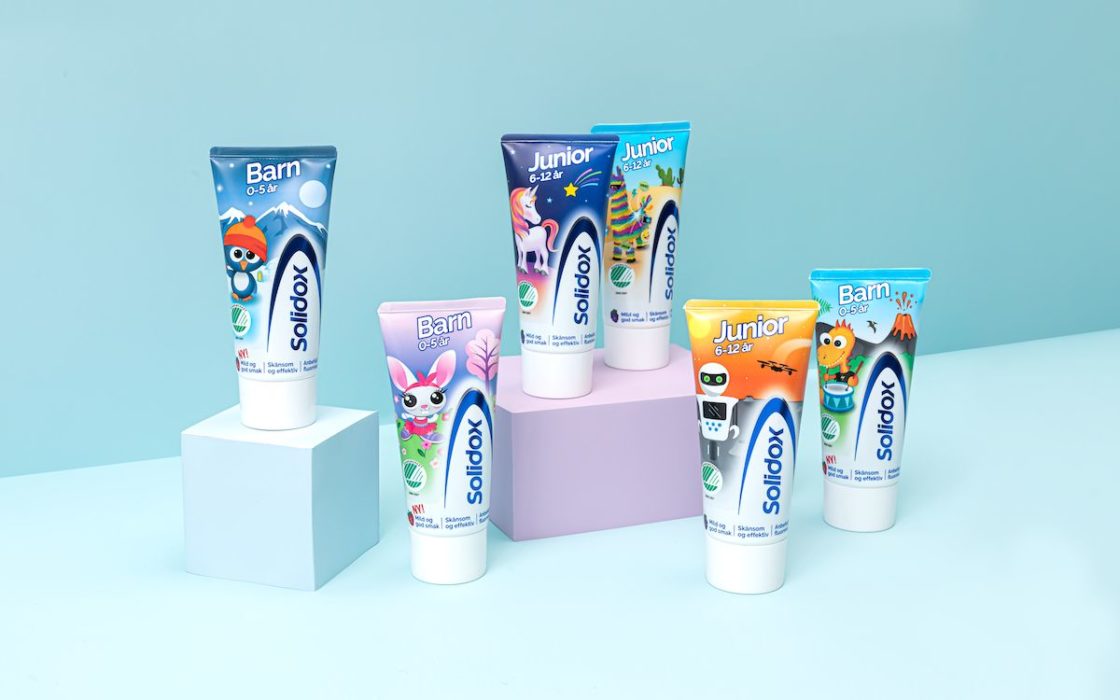 Svanemerket barnetannkrem fra Solidox | Solidox
